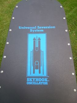 Inversion Table - Skyhook Oscillator Universal Inversion System - Nice ...