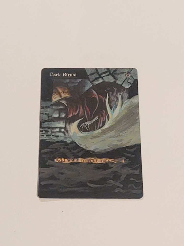 Magic the Gathering Dark Ritual alter art for Sale in Knoxville, TN ...