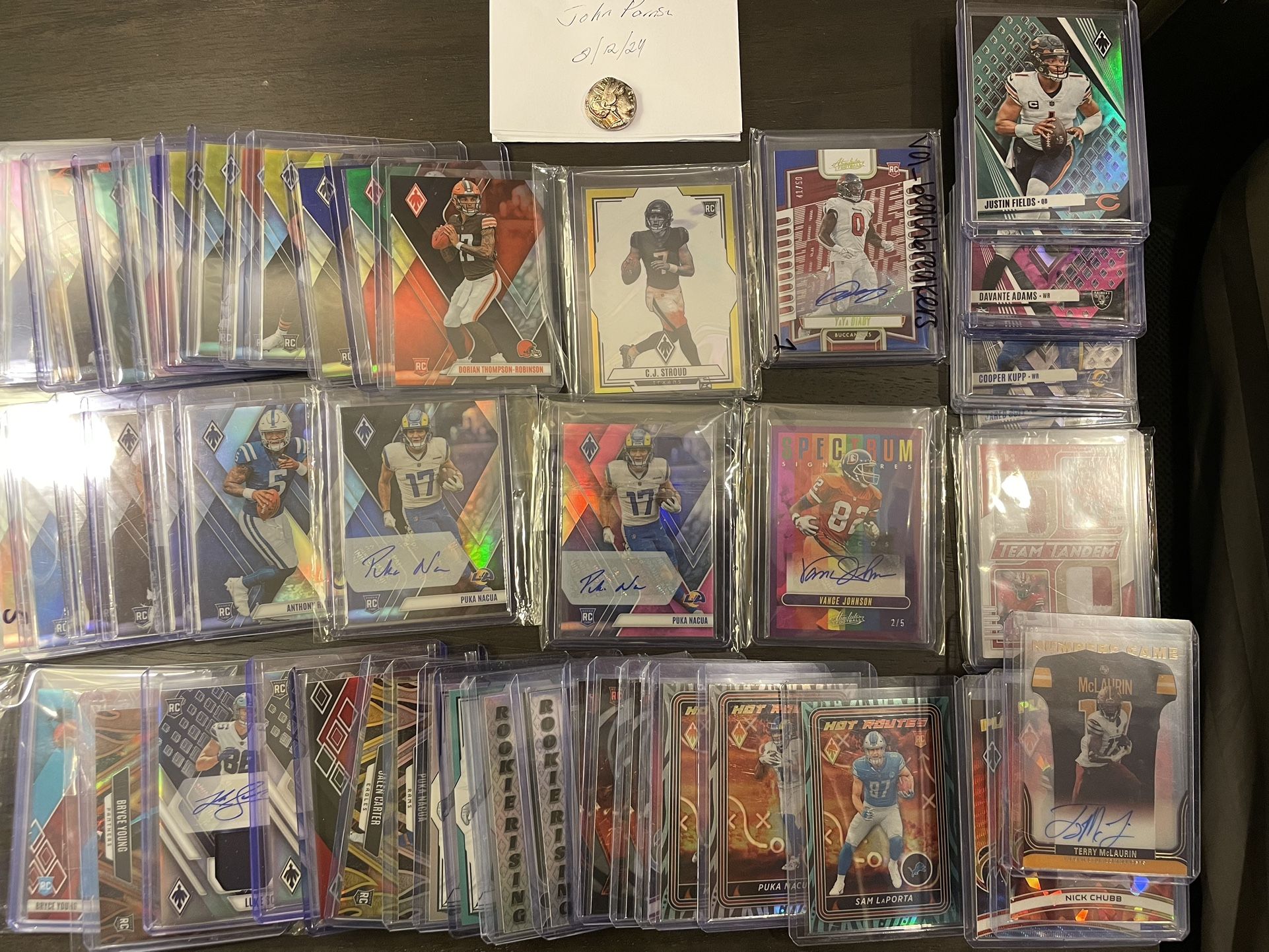 2023 NFL PRIZM PHOENIX DONRUSS Cards, Autos, Patches, RC’s, S/SP, #’d ...
