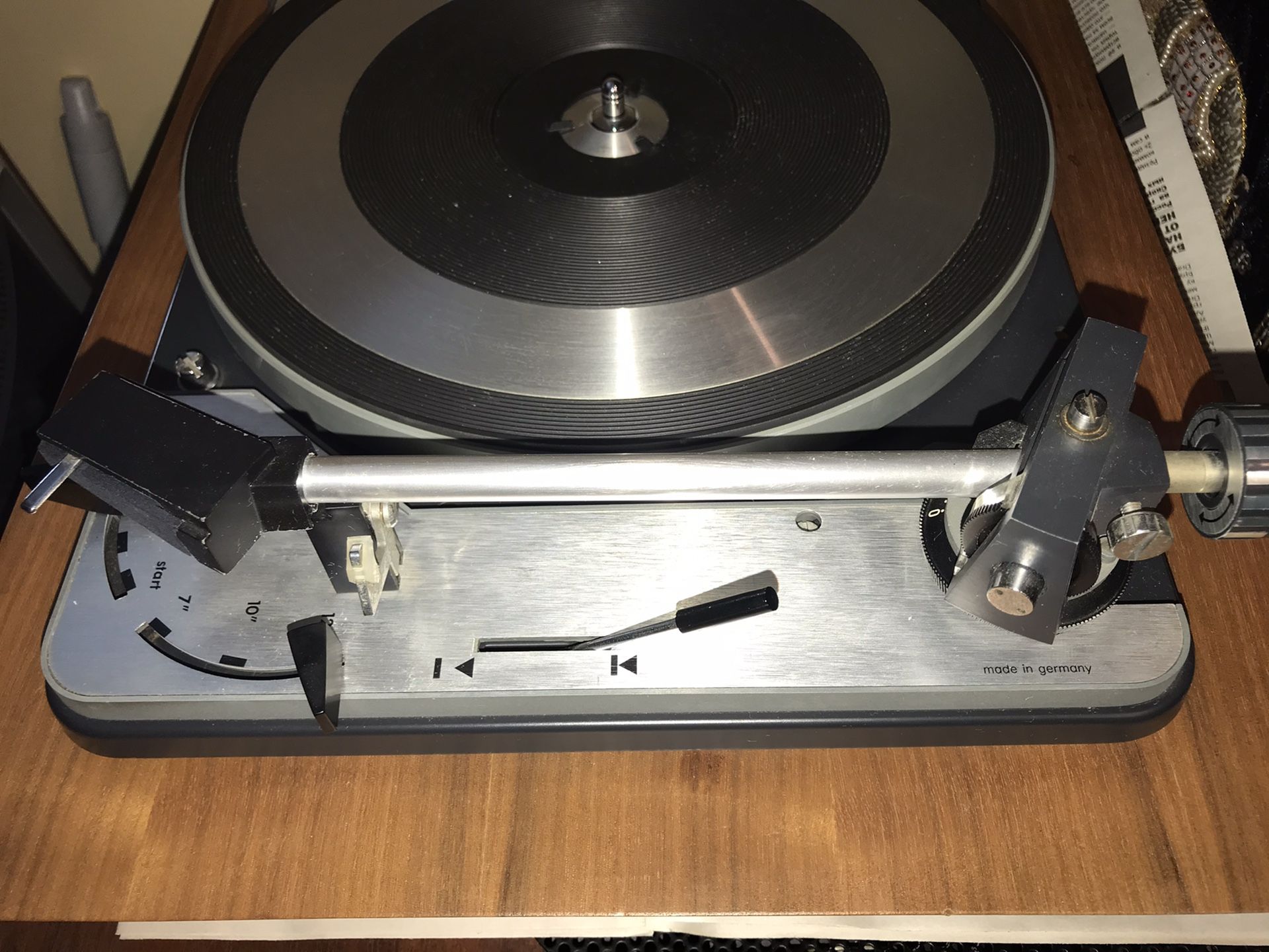 Turntable Dual 1019 mint condition Cover in perfect condition serviced ...