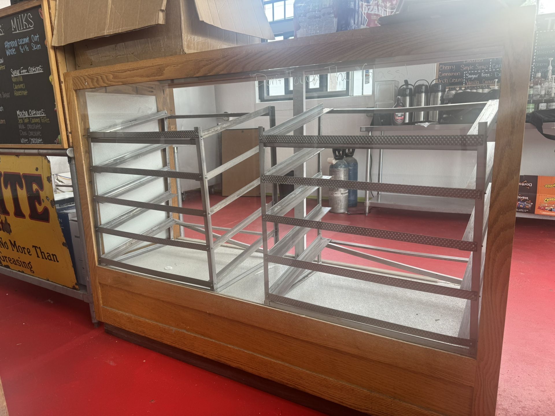 3 Different Display Cases 2 With Deli Racks for Sale in Wichita, KS ...