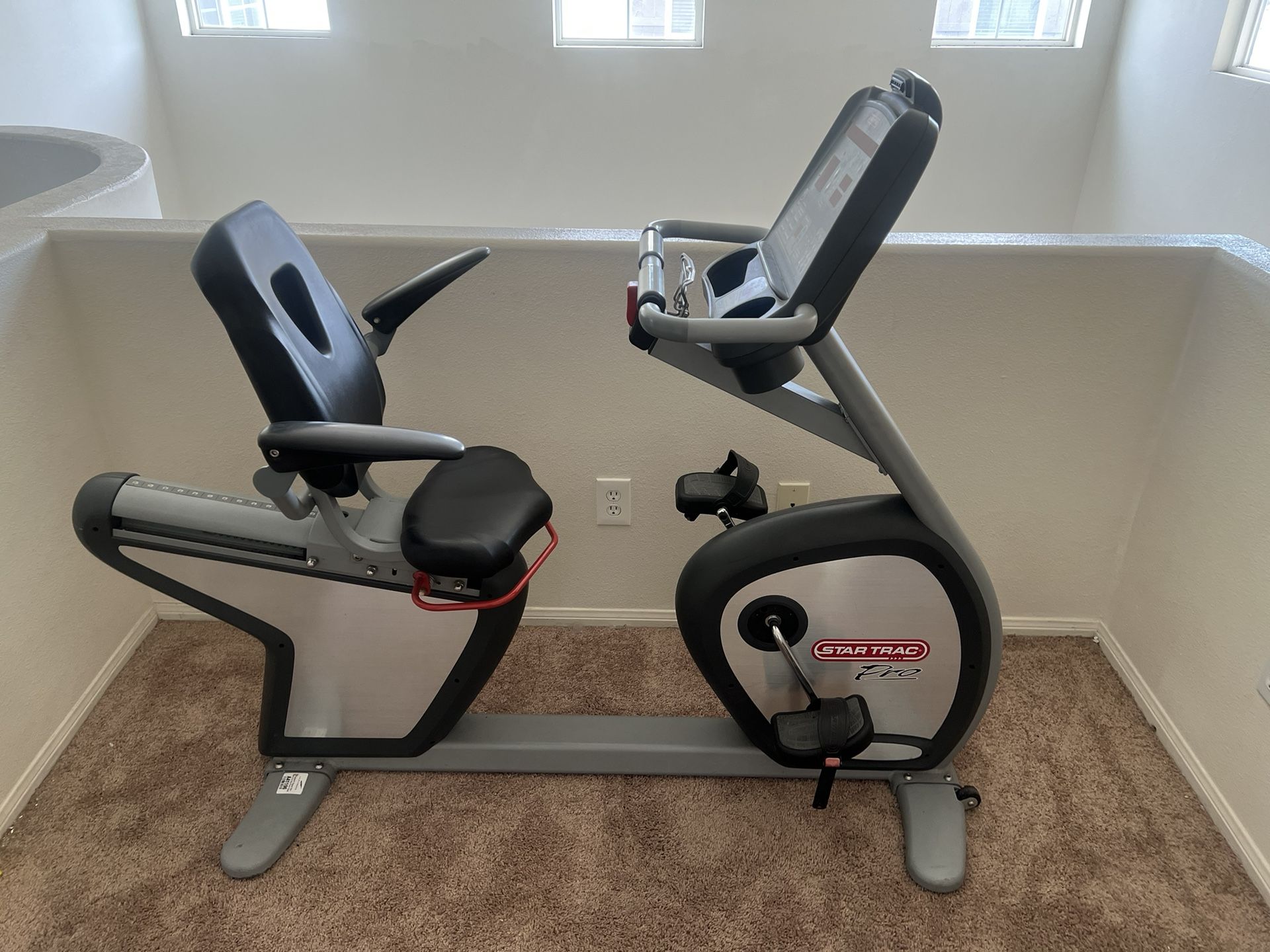 Star Trac Pro Recumbent Bike, used, excellent shape for Sale in ...