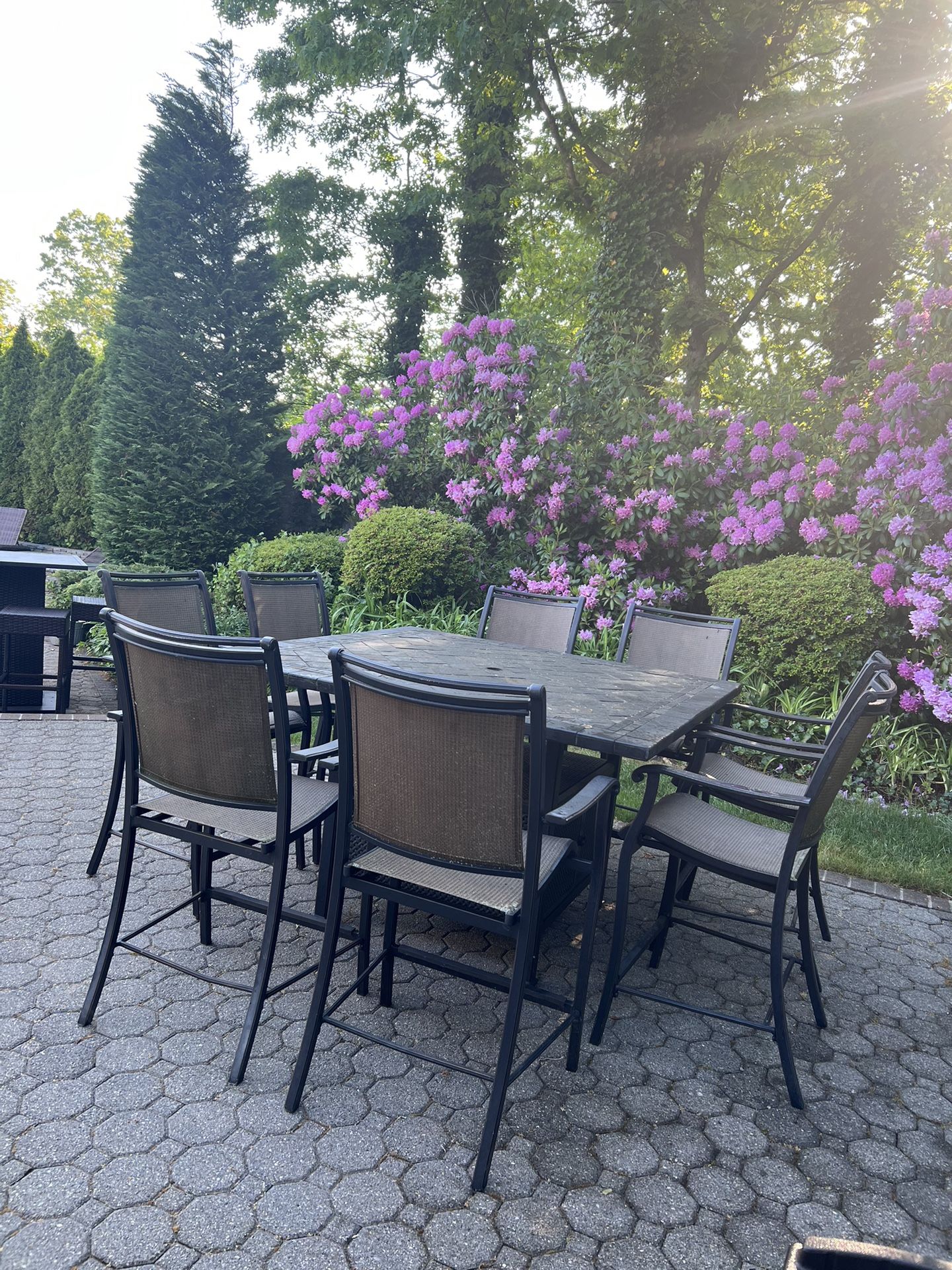 9 Piece Patio Set With Built in Storage for Sale in South Setauket, NY ...