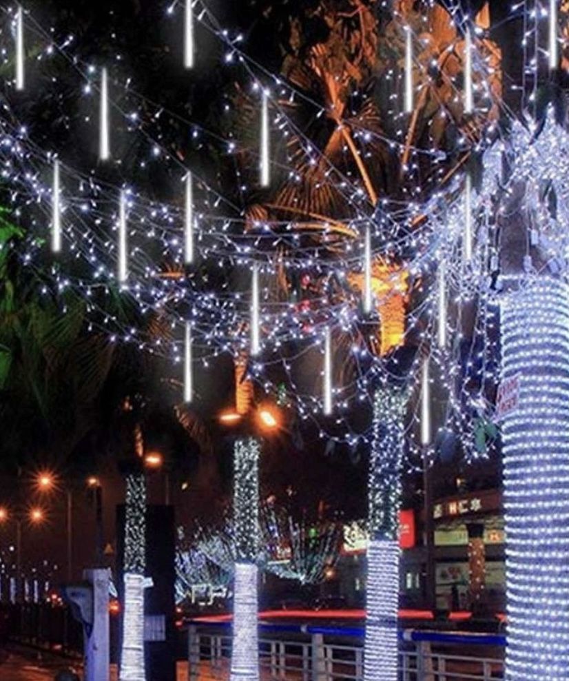 LED Meteor Shower Lights – 10 Boxes – Brand New & Never Used! for Sale ...