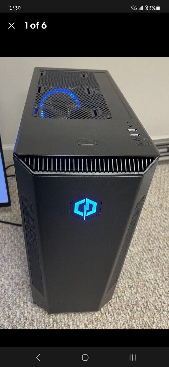 CyberPower PC C-Series ET8880 AMD RYZEN 3 Gaming Desktop for Sale in ...
