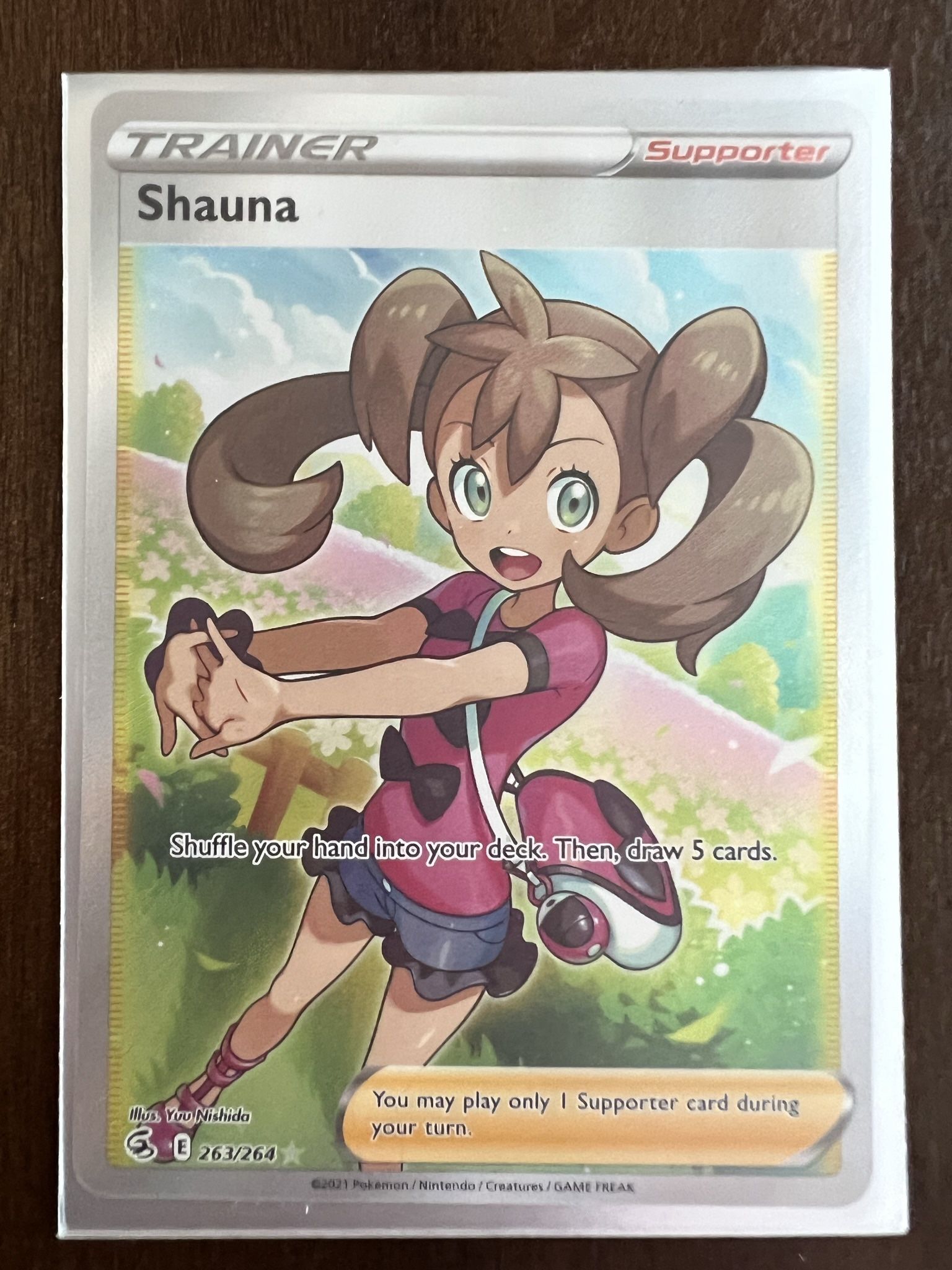 Shauna Pokemon Card
