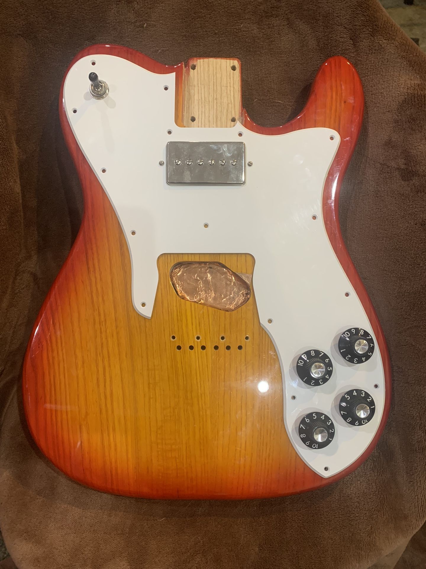 Telecaster Body With Warmoth Loaded Pickguard for Sale in Seattle, WA ...