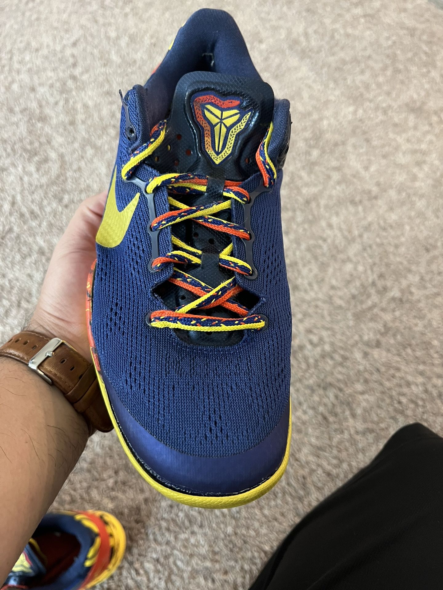 Kobe 8 Blue And Yellow