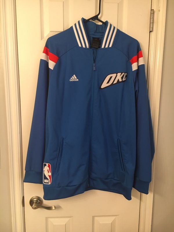 Brand New Men's Large OKC Thunder Full Zip Jacket for Sale in Owasso ...