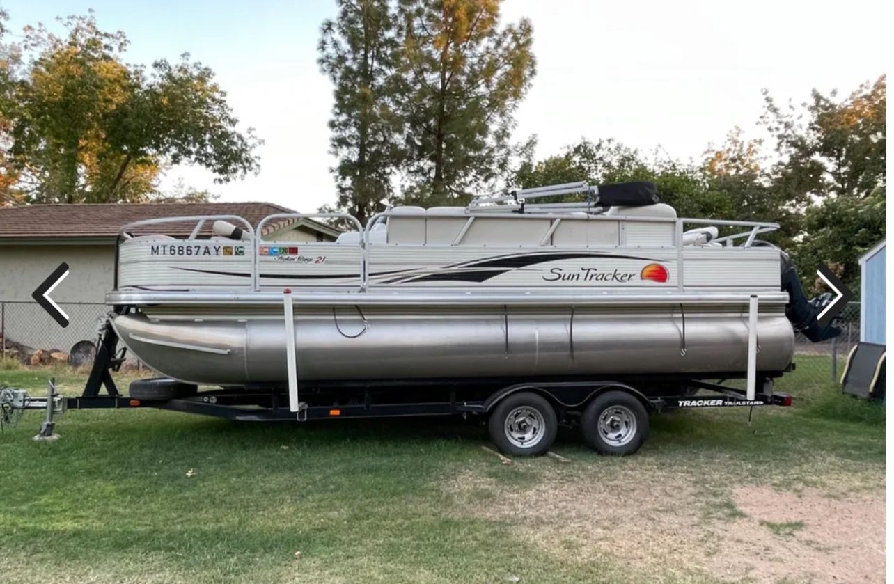 Fishing And Fun- Tracker Pontoon Boat for Sale in Peoria, AZ - OfferUp