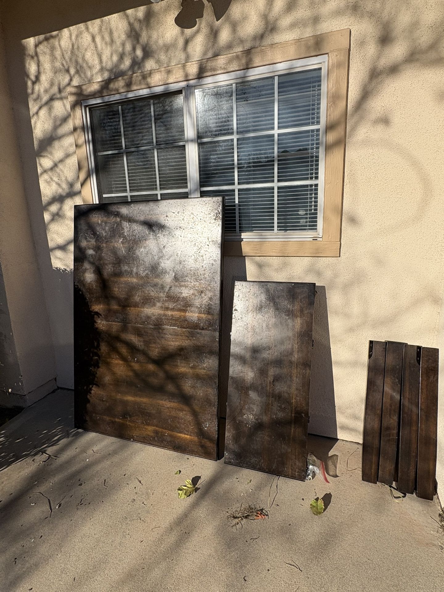 FREE SOLID WOOD TABLE WITH HARDWARE for Sale in Rialto, CA - OfferUp