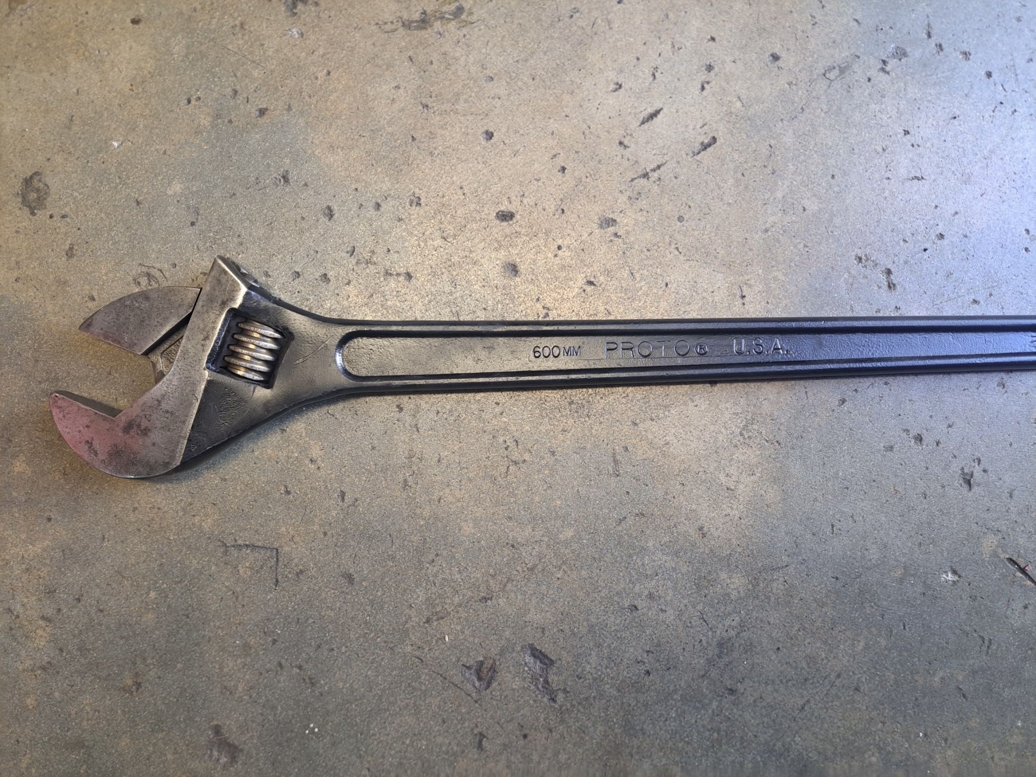 Proto Llave Ajustable 24 Pulgadas / Adjustable Wrench English Key 24 ...