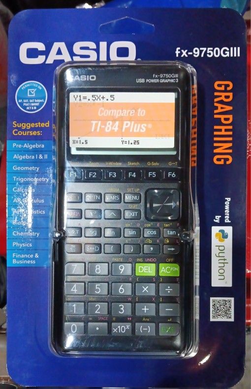 Casio fx-9750GIII Graphing Calculator - Black for Sale in Federal Way ...