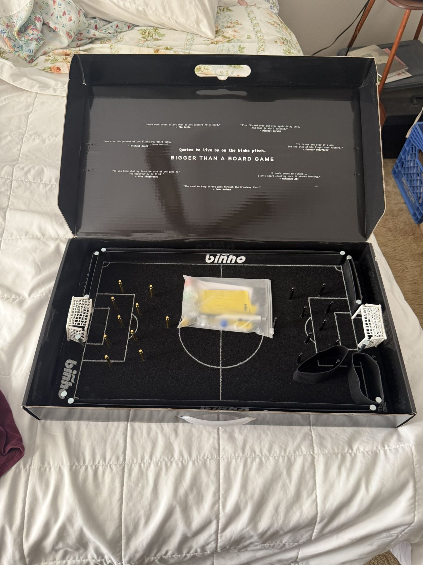 Binho Board Game – Sports Flicking Fun! $60 OBO Description: Authentic ...