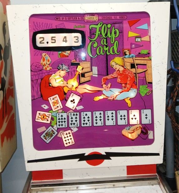 Antique Pinball Flip A Card Works Great for Sale in San Tan Valley, AZ ...