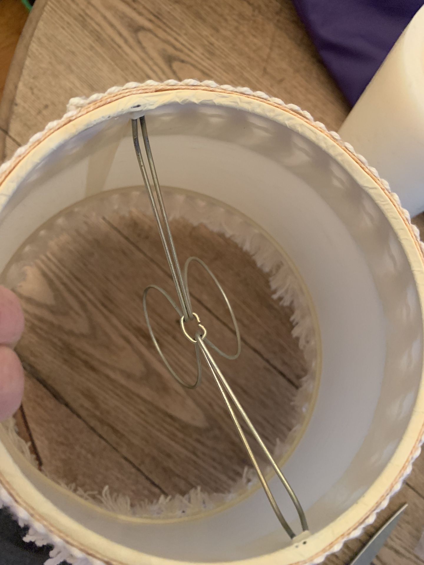 Lamp Shade Shabby Chic Repurposed for Sale in Virginia Beach, VA - OfferUp