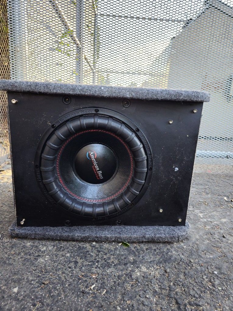 American Bass Elite Series 12 Inch Woofer 1200 watts RMS 2400 watts ...
