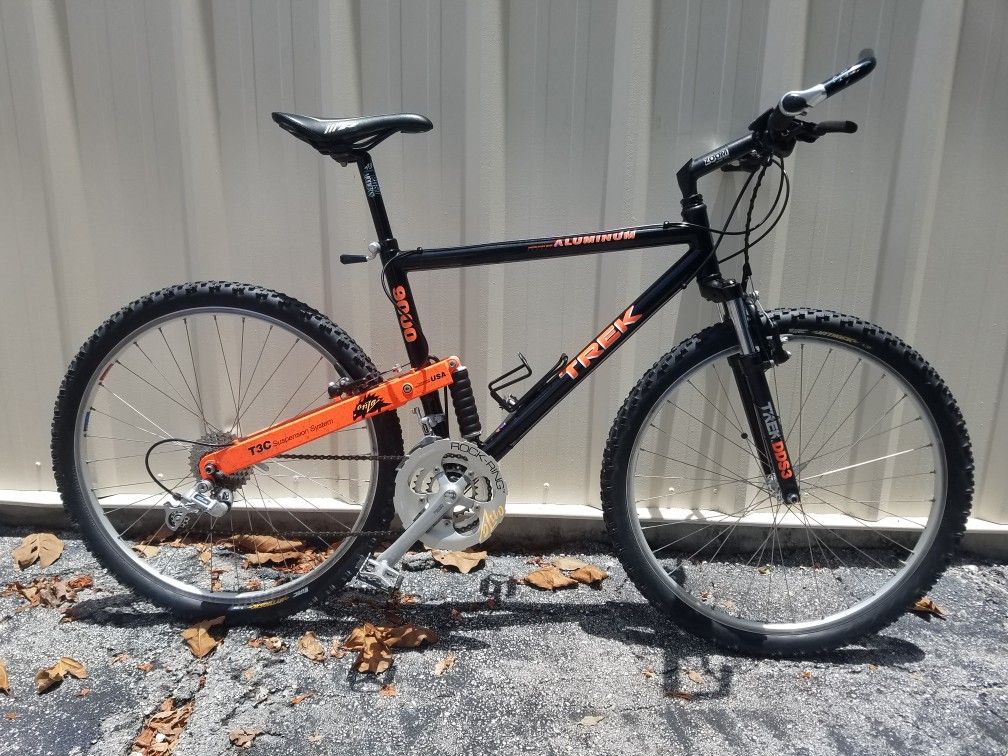 AMAZING & MINT TREK 9000 T3C FULL SUSPENSION MTB DEORE MATRIX BONTRAGER ...