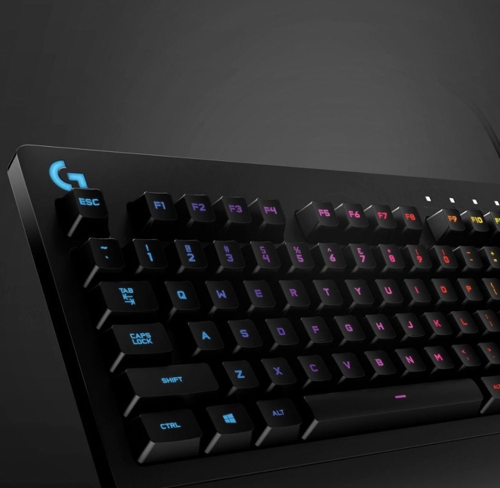 Logitech Prodigy G213 Full-size Wired Membrane Gaming Keyboard with RGB ...