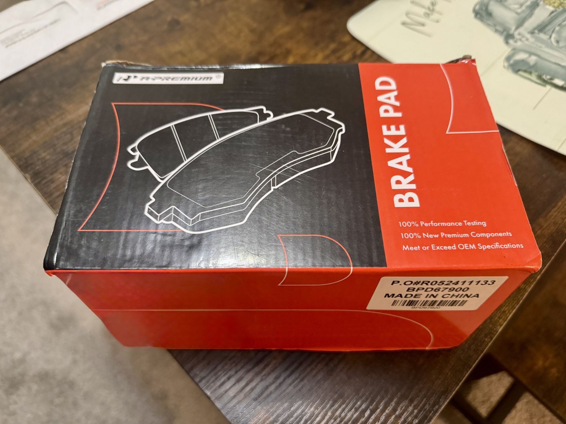 Front & Rear Ceramic Disc Brake Pads for Chevy and GMC for Sale in ...