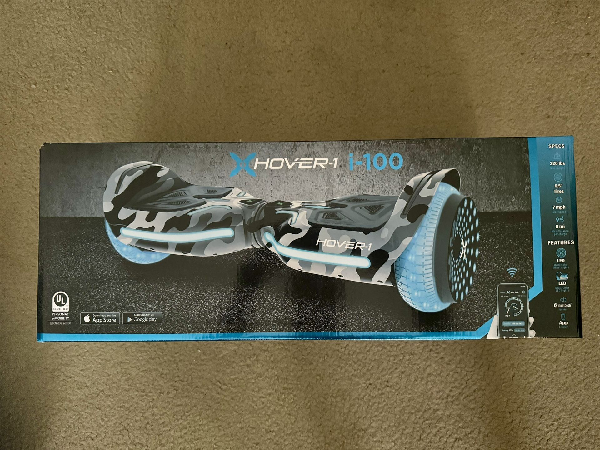 BRAND NEW Hover-1 H1-100 Electric Hoverboard Scooter with Infinity LED ...