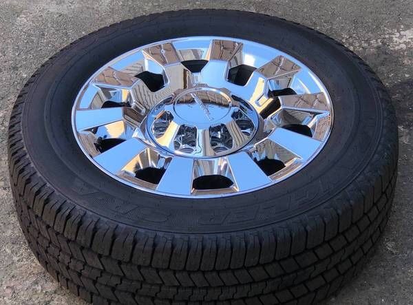 2019 GMC Sierra Denali 2500 OEM 20" Chevy 2500HD rims wheels tires for ...