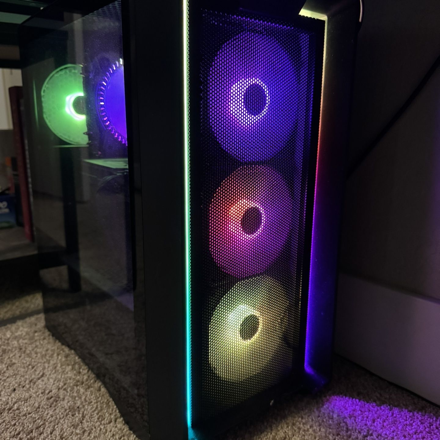 MOVING IN 3 DAYS | CUSTOM PC | GPU NVIDIA RTX 4070 | RGB | DUAL MONITOR ...