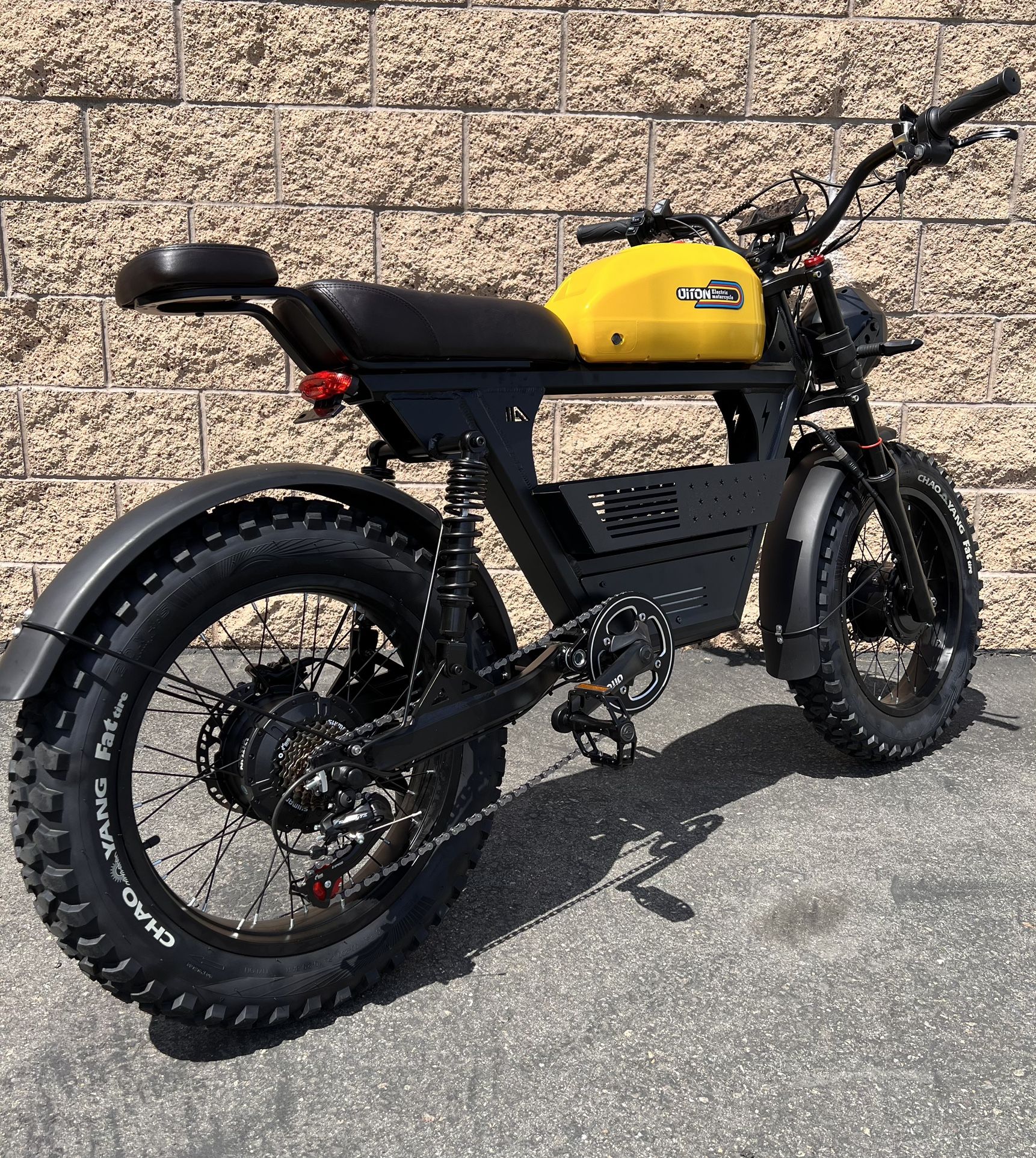 3000 Watt/Twin-Dual Motor “Tank e-Bike” Electric, 38mph, Color Screen ...