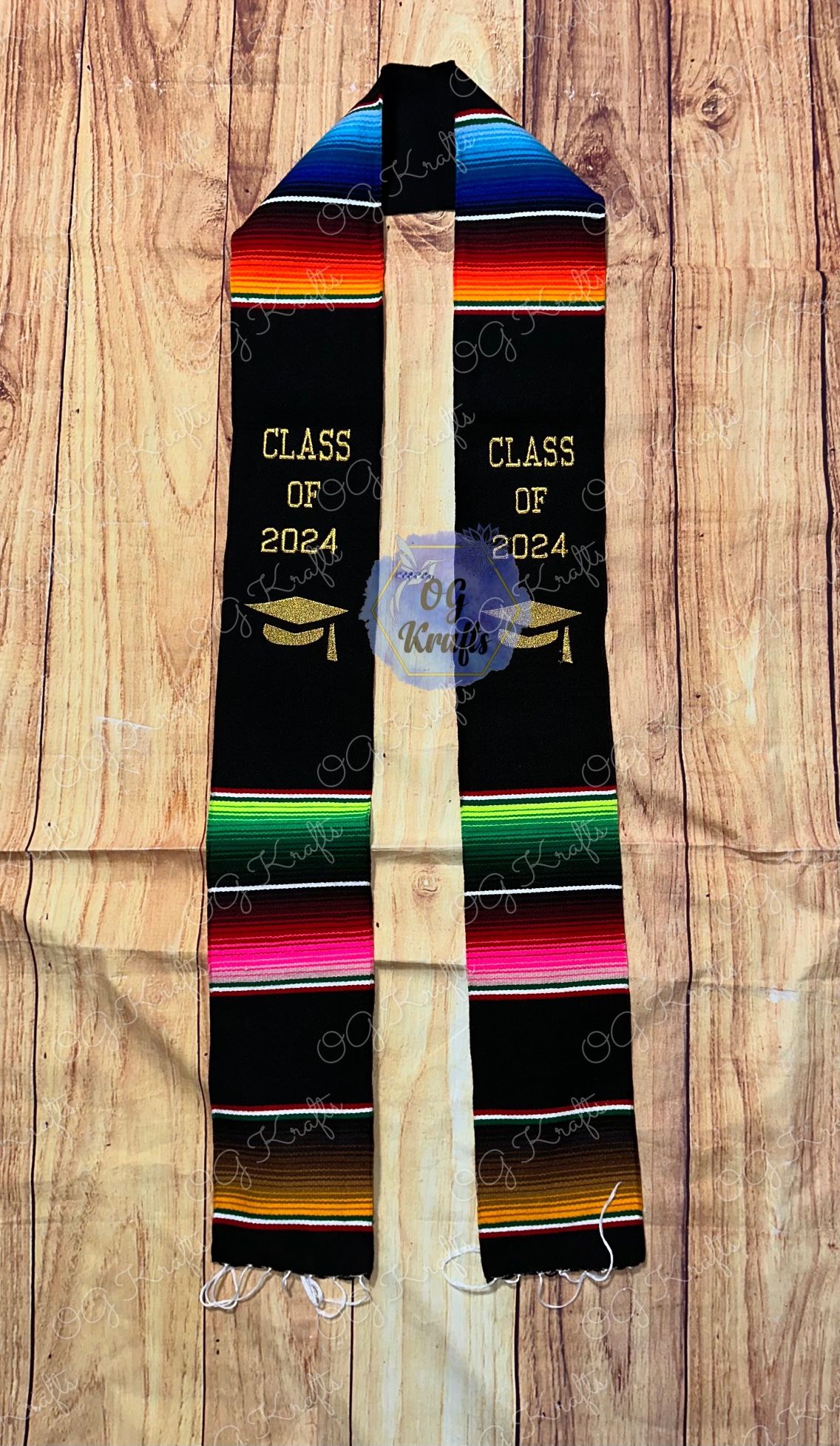 Class Of 2024 sarape Graduation Sashes for Sale in Los Angeles, CA ...