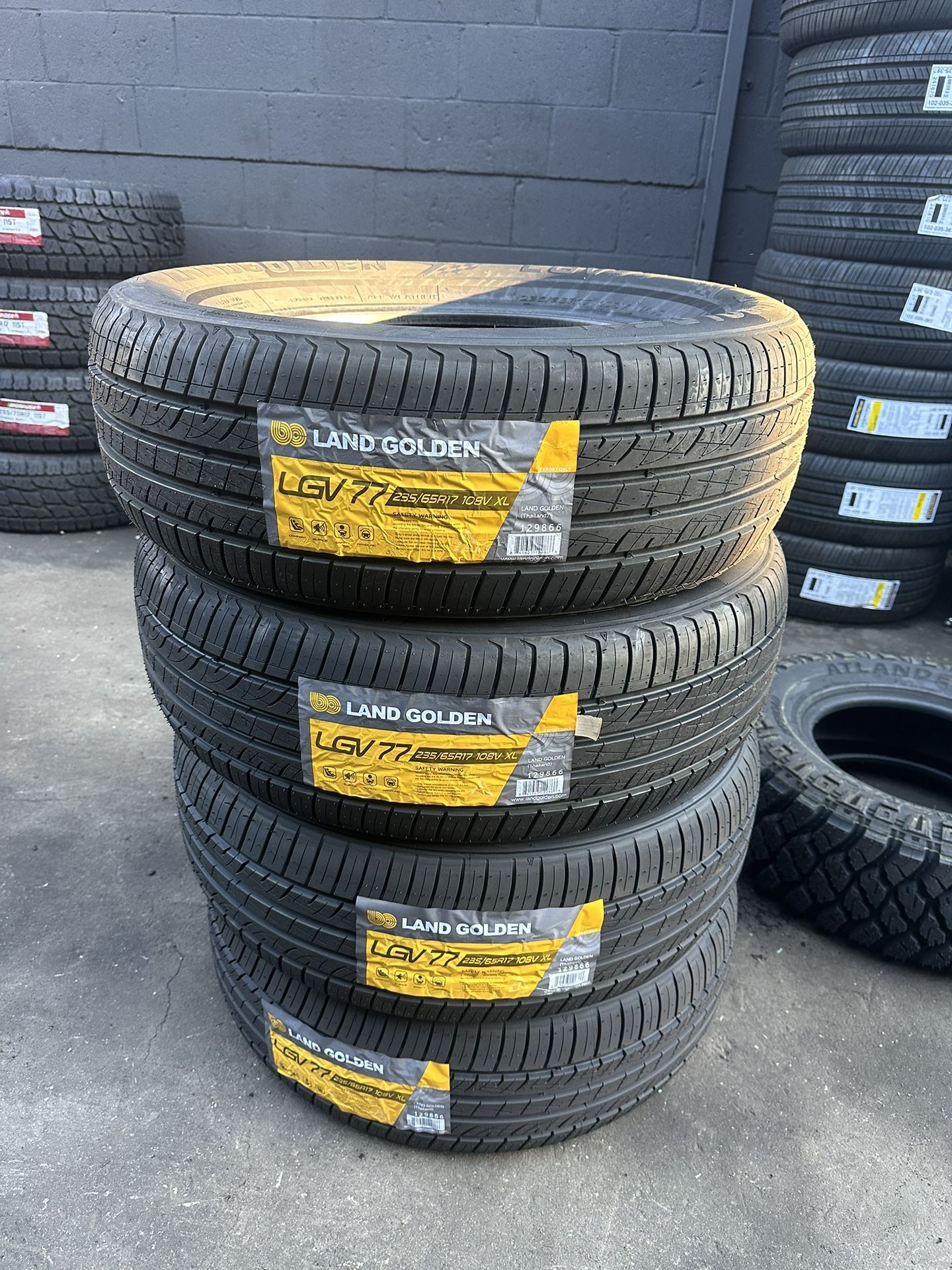 Set 235/65/17 Landgolden Mounted And Balanced For Free Montadas Y Balanciadas Gratis for Sale in ...