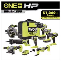 Ryobi 8 tool combo kit store