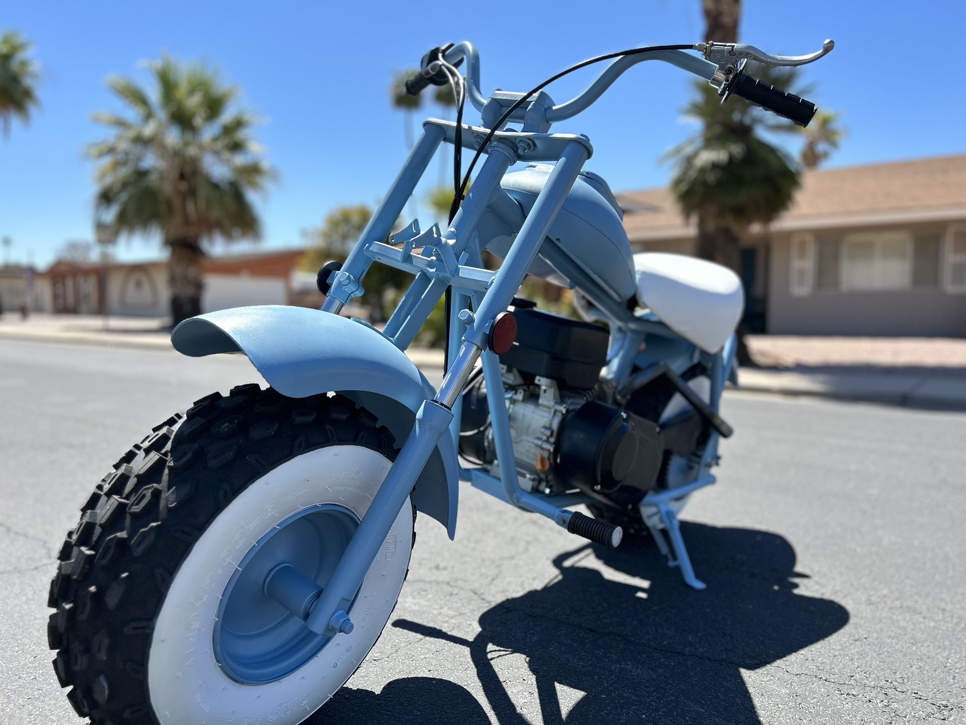 Blue And White Mini Bike for Sale in Mesa, AZ - OfferUp