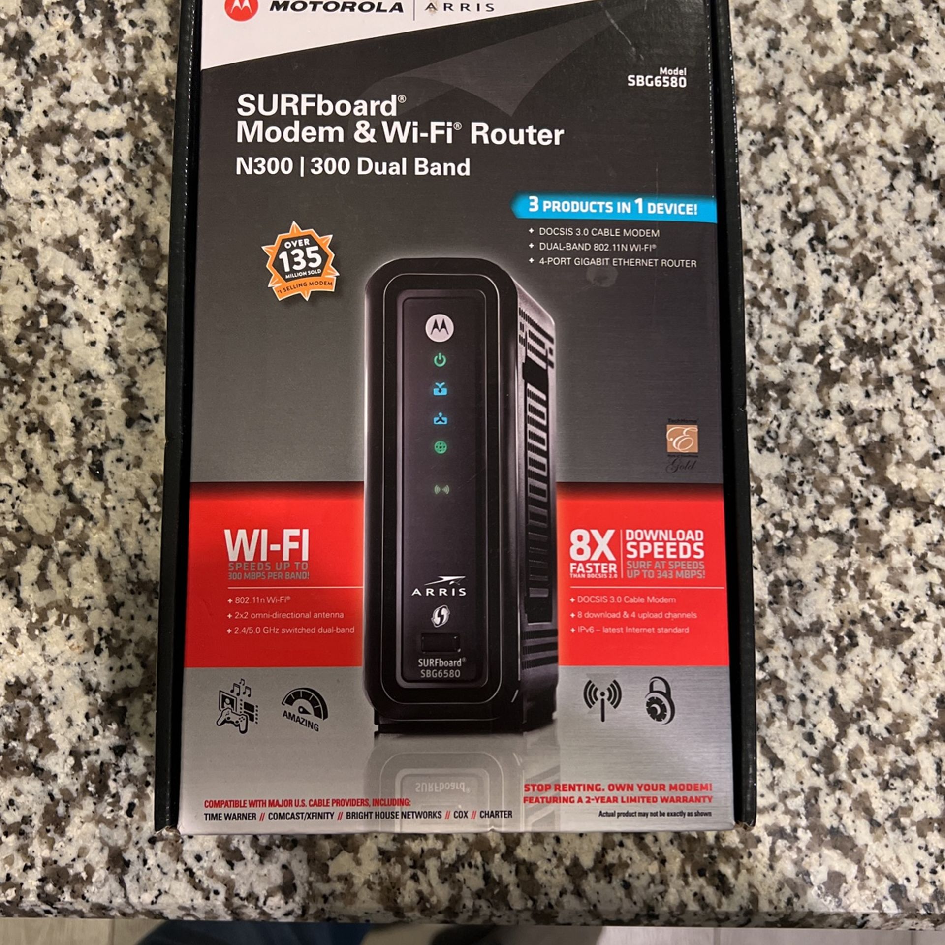 Motorola Surfboard Modem Sbg6580