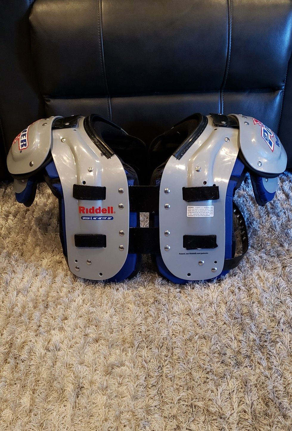 Riddell Power SPX 30 Large Football Shoulder Pads for Sale in Denver ...