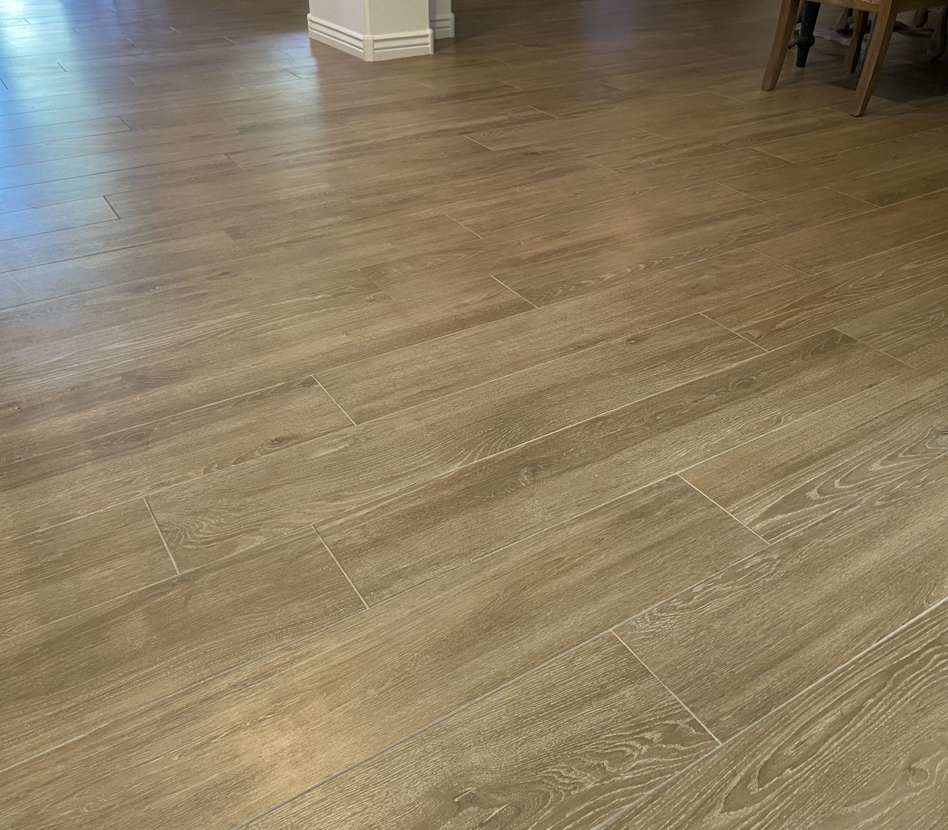 Bedrosians Othello Clay (French Oak look) Rectangular Porcelain Tile ...