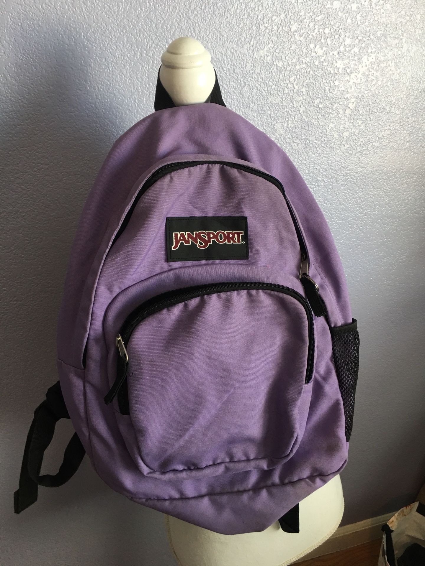 Purple Jansport Backpack