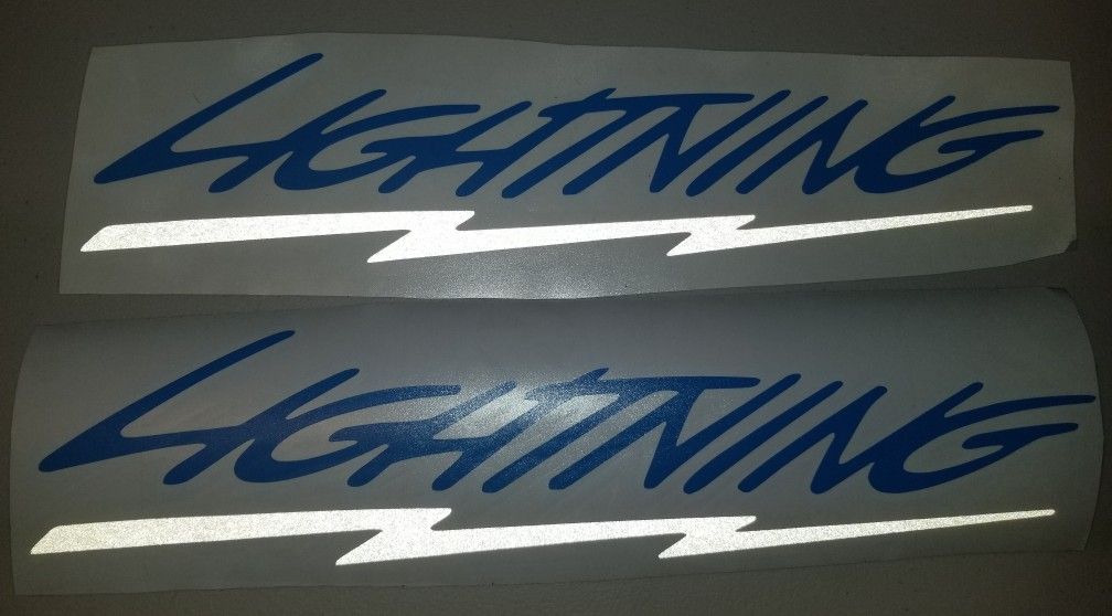 Ford Lightning Decal