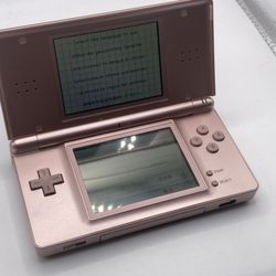 Nintendo Ds Lite Metallic Rose