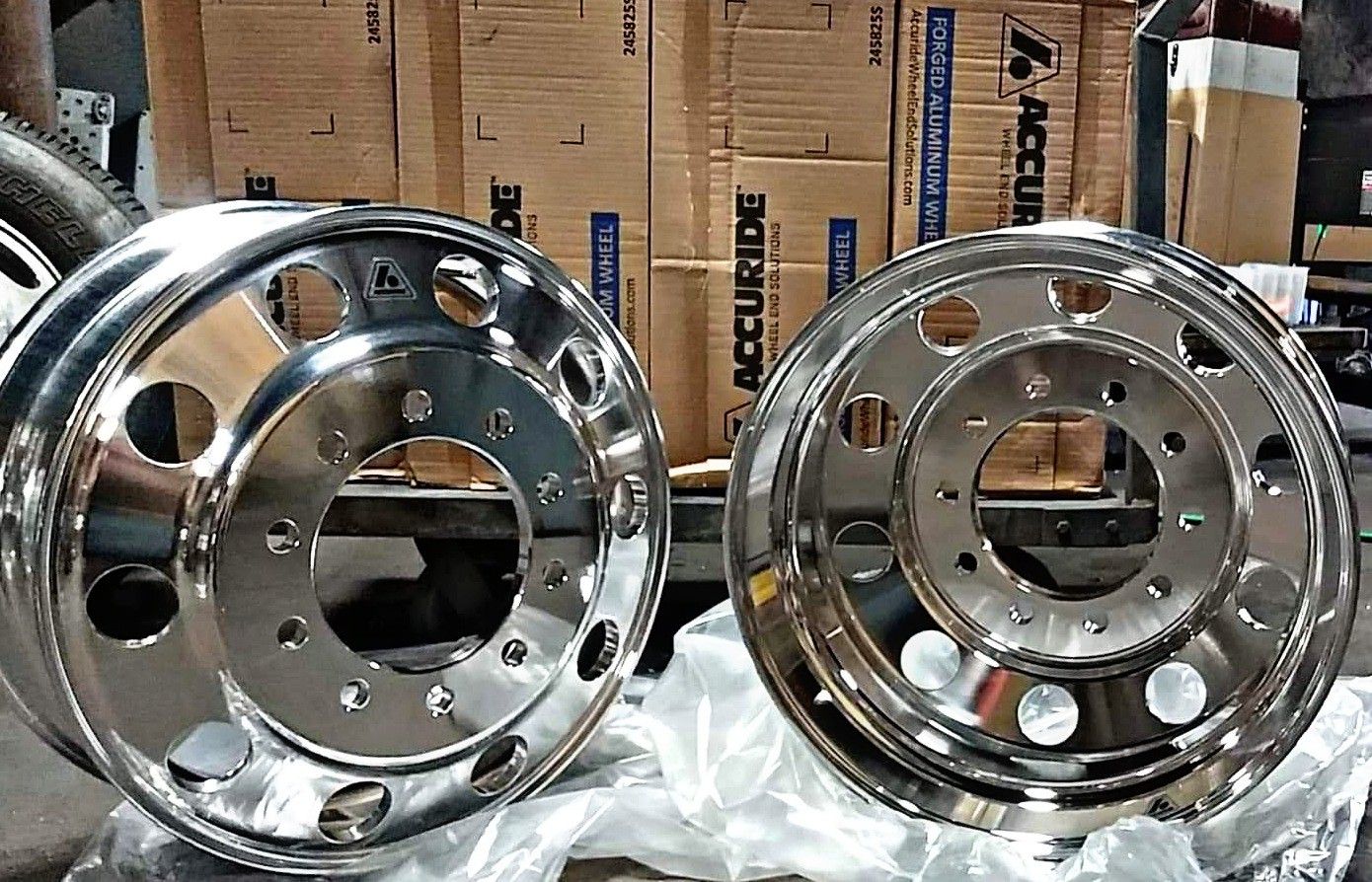 Alcoa and Accuride Semi Wheels For Dually Trucks, 22" and 24" for Sale ...