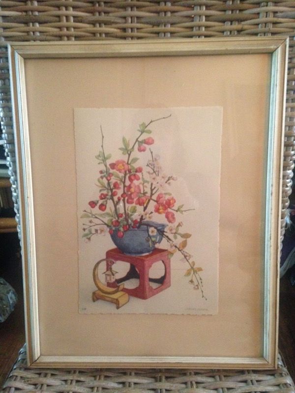 Vintage Laurence Perugini watercolor print for Sale in Olympia, WA ...