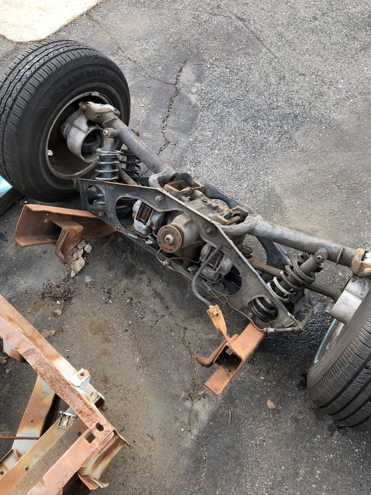 Jaguar Differential Inboard Brakes Hot Rod Custom IRS Suspension Low ...
