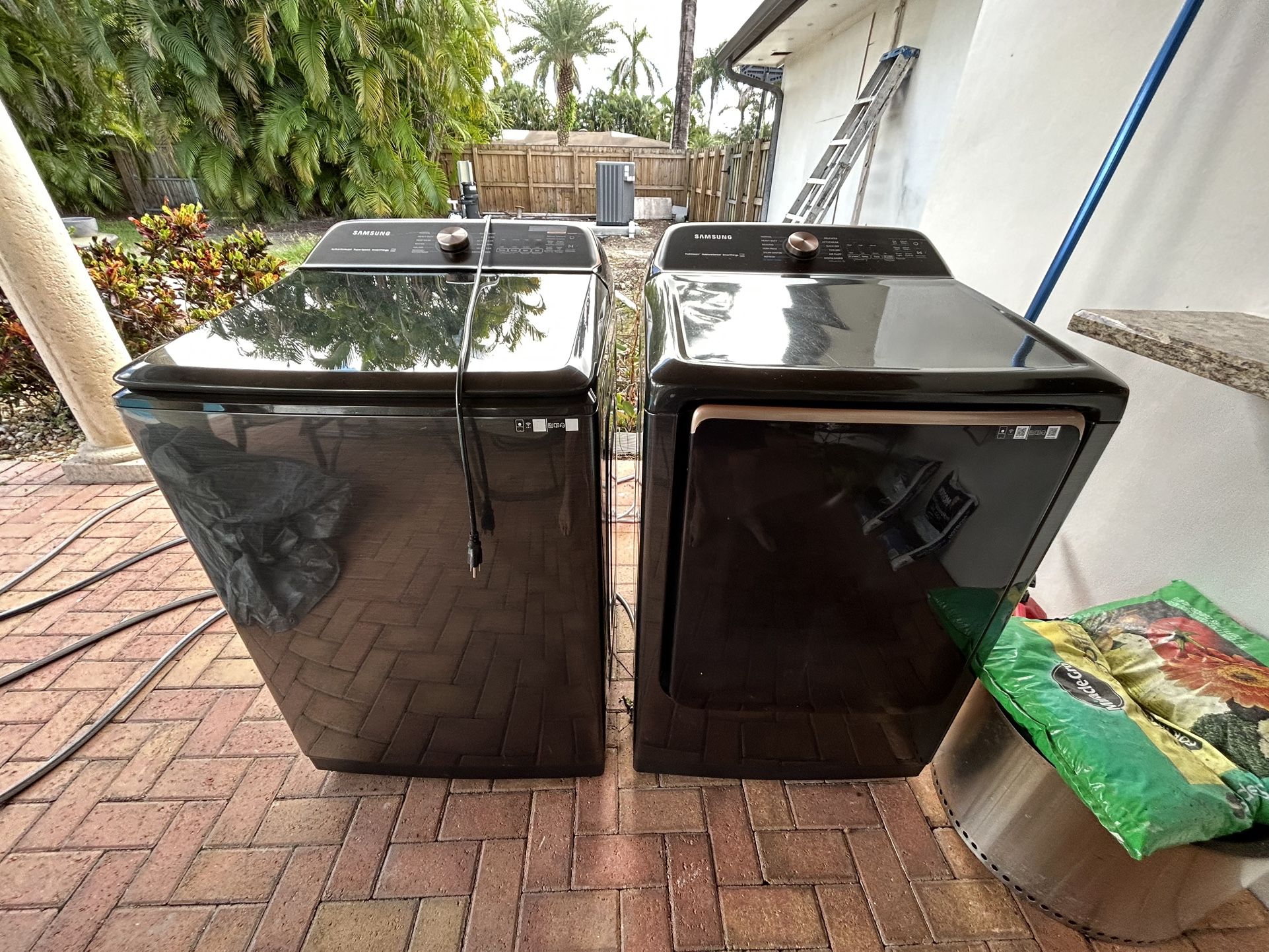Samsung 5.5 Cubic Foot Washer And 7.4 Cubic Foot Dryer for Sale in ...