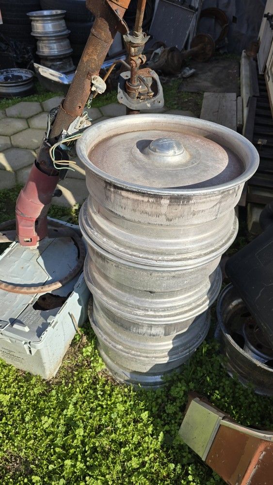 Smoothie Billet Aluminum Intro 16x7 Rims 5 Lug Chevy Need Polishing ...