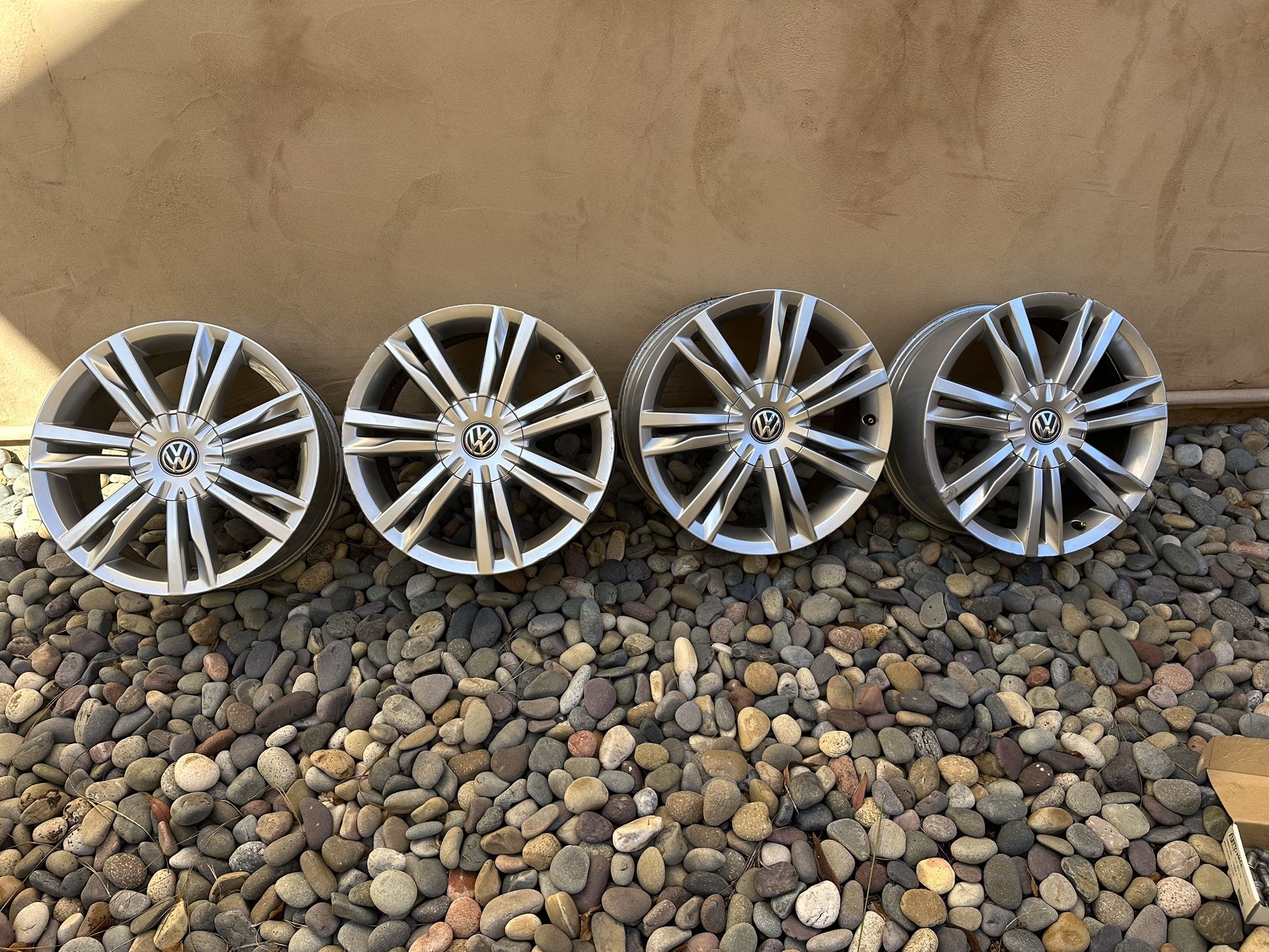OEM VW Golf 17” Hyper Silver Double Spoke Wheels for Sale in San Diego ...