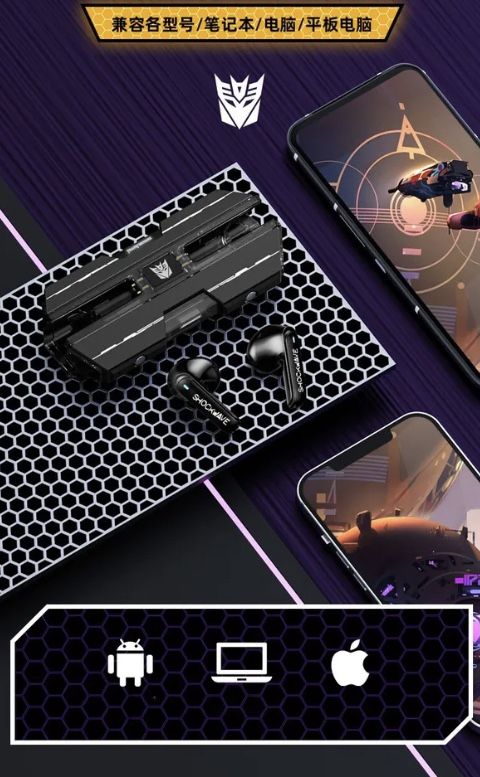 Optimus Prime, Shockwave. Transformers Genuine True Wireless Bluetooth ...