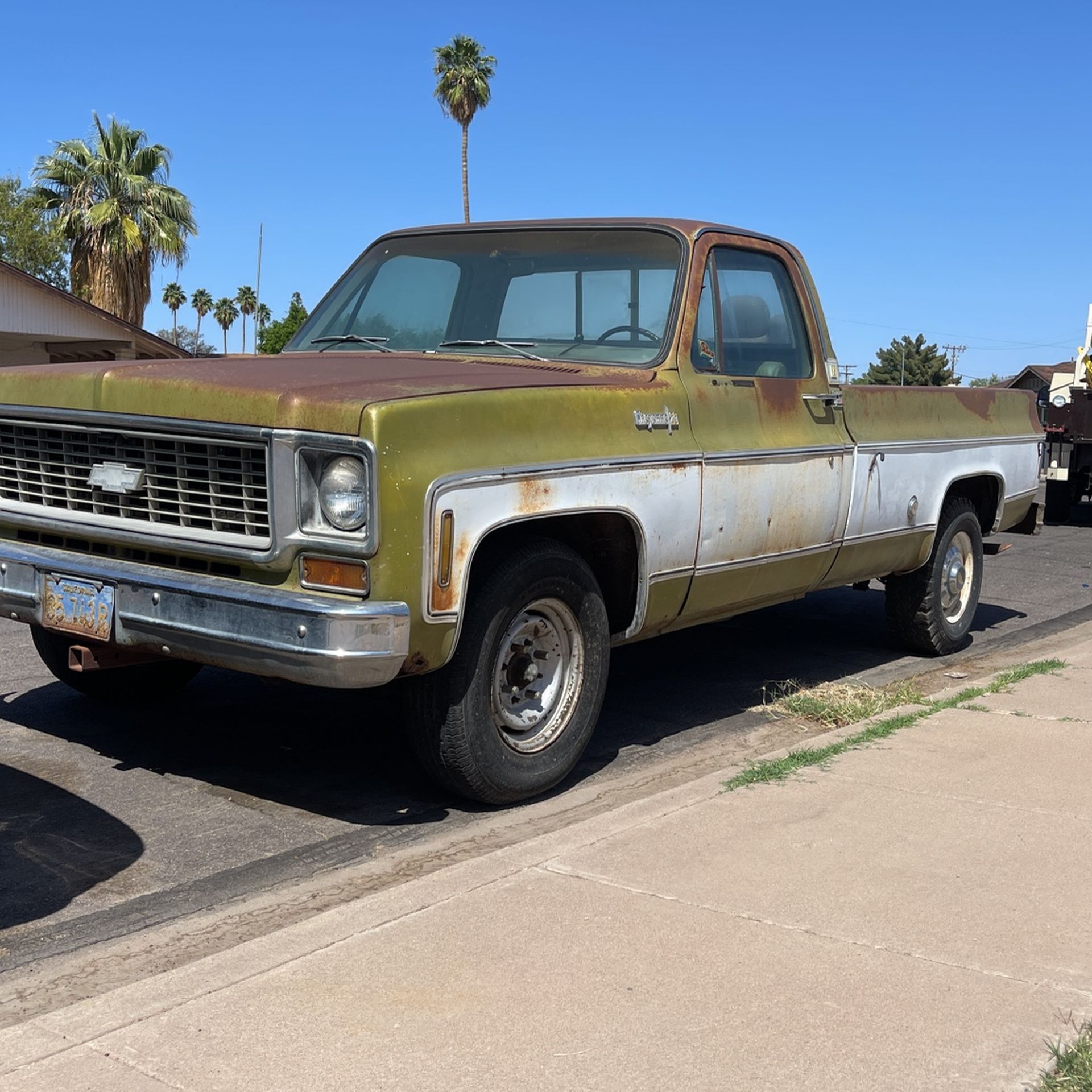 9,000 Original Miles 1973 Chevrolet C20 Chevy Square Body for Sale in ...