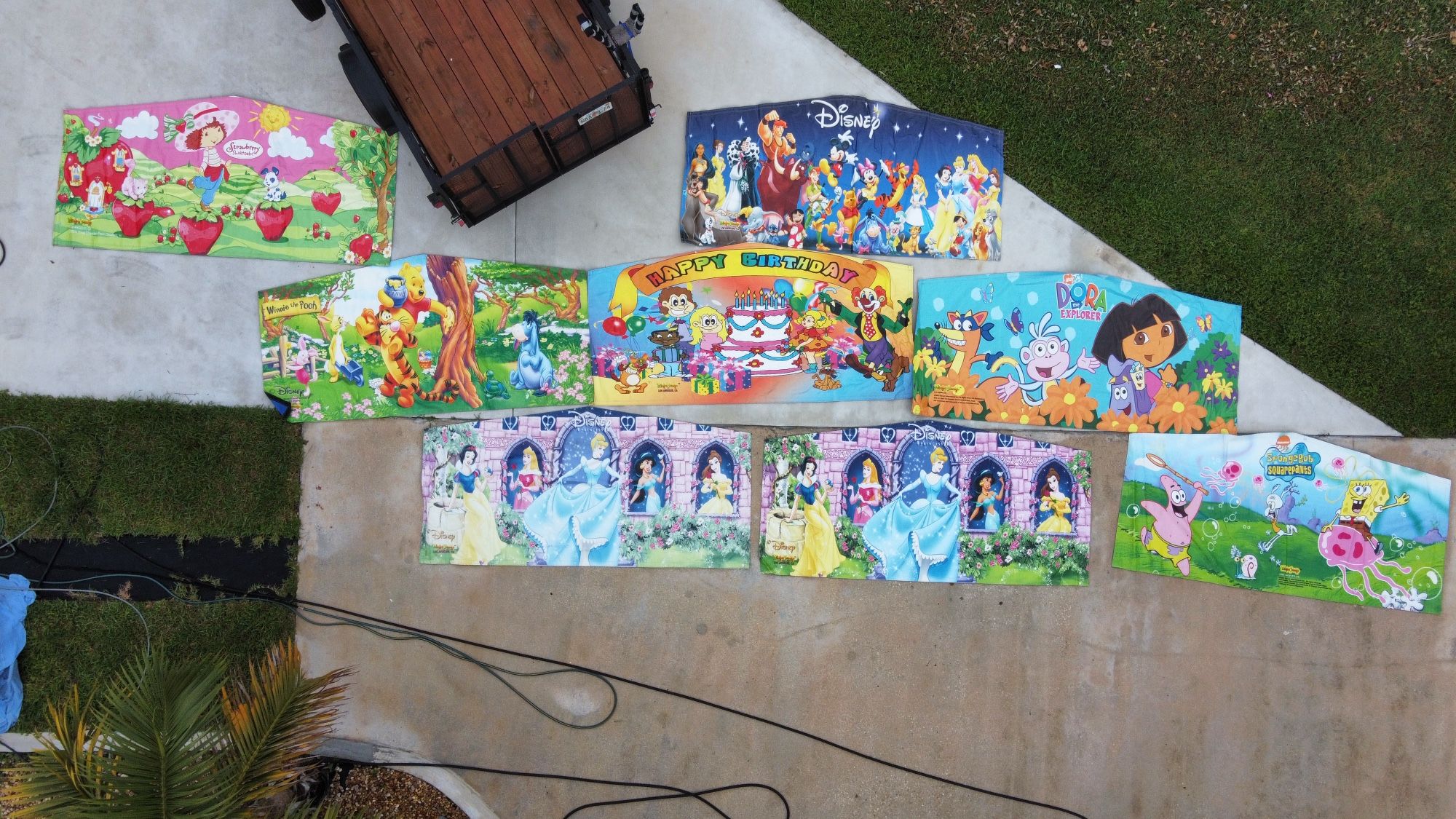 Original Disney Licensed Modular Bounce House Art Panels by Ninja Jump ...