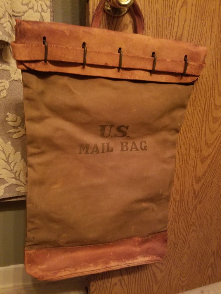 Vintage Us Mail Bag