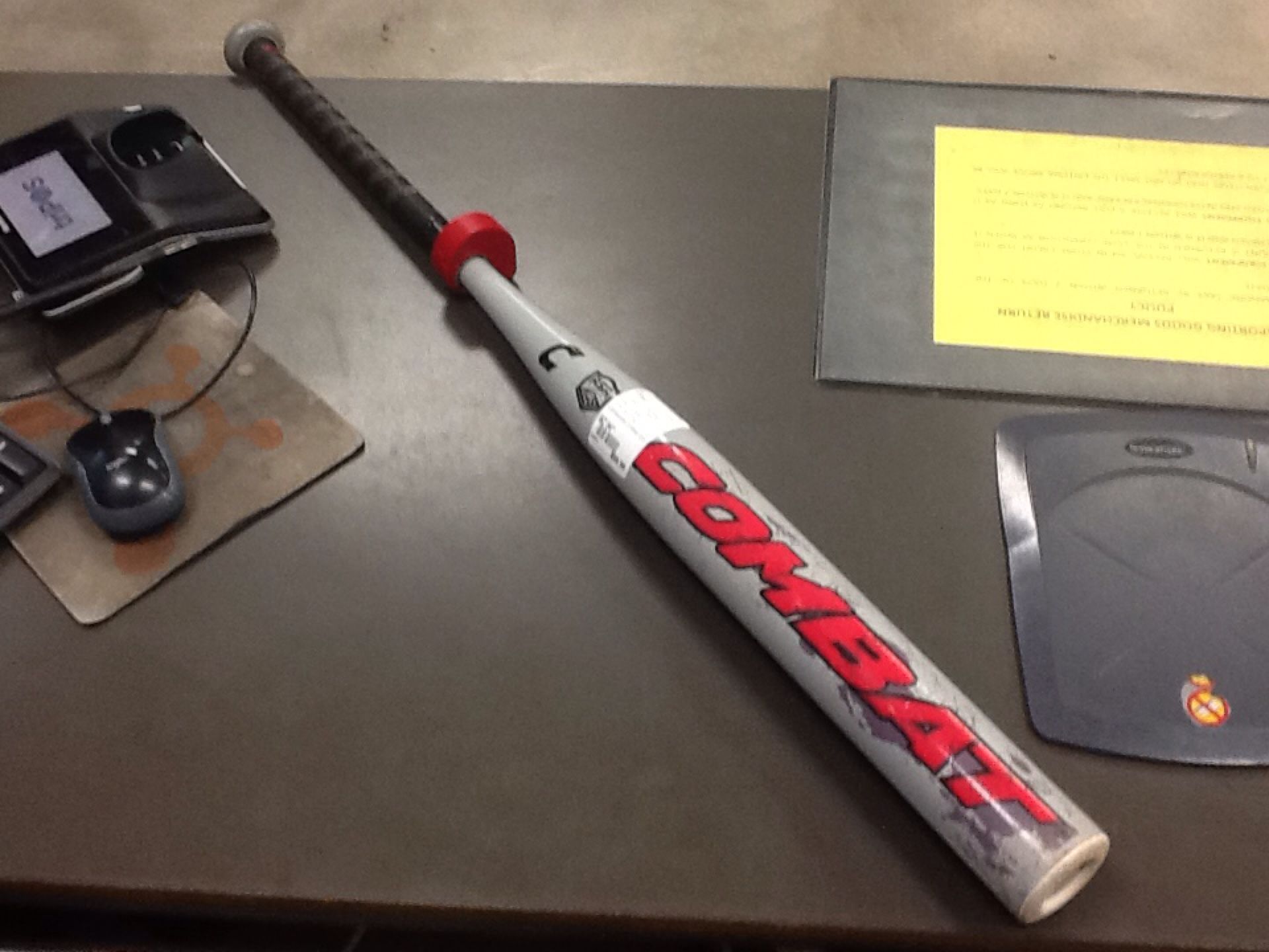 Dirty Softball Bat