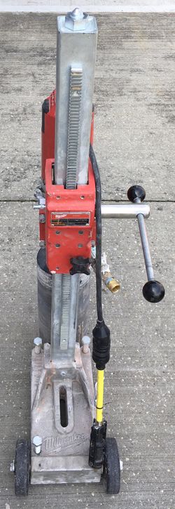 Milwaukee 4096 Dymodrill Diamond Coring Motor 4115 DymoRig Stand for Sale in Lindenhurst NY OfferUp
